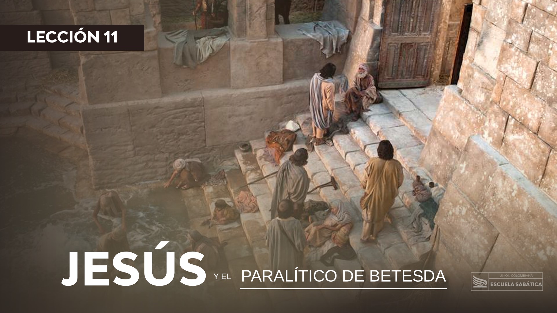 Jesús y el paralítico de Betesda - ASDMR